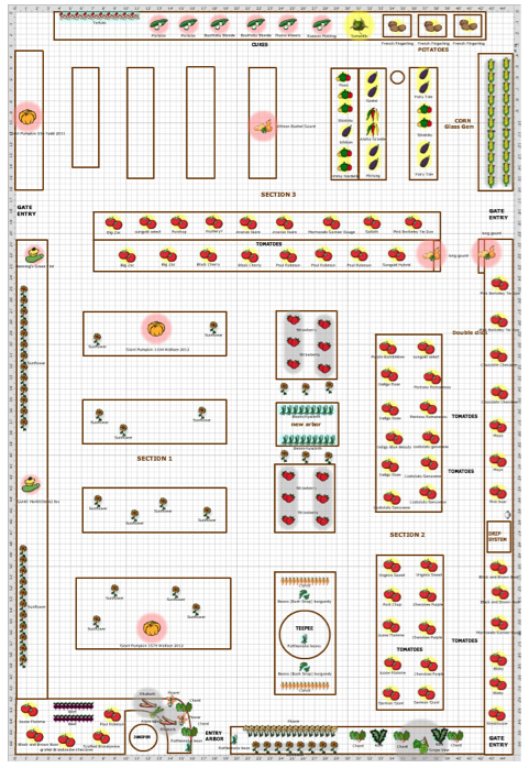 2014 Main Garden Giantveggiegardener