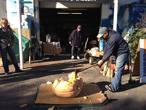 2013 Pumpkin Bash Pics « giantveggiegardener