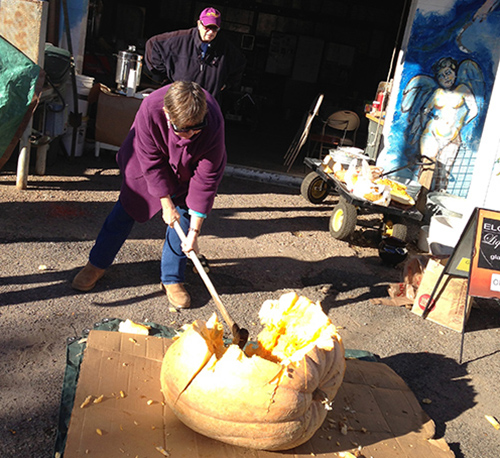 2013 Pumpkin Bash Pics « giantveggiegardener